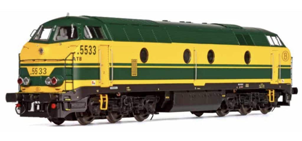 B-models Diesellocomotief 5533 ATB NMBS AC digitaal sound